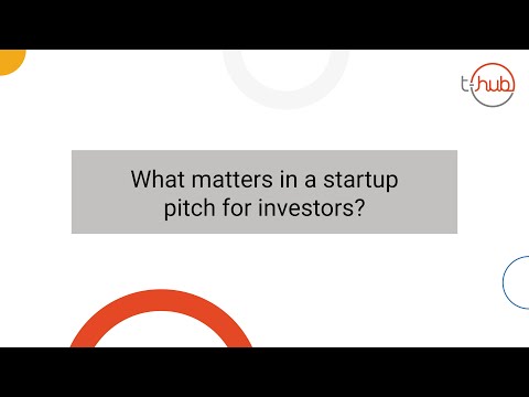 What matters in a startup pitch for investors?