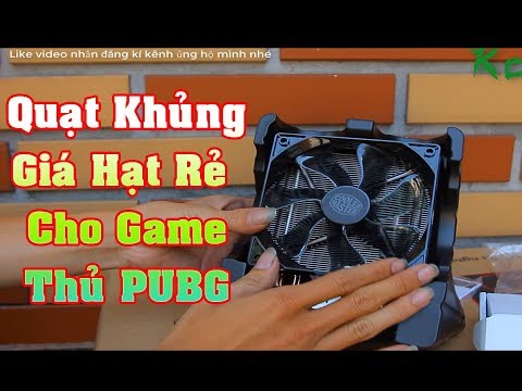Review Tản Khí Khủng Giá Rẻ T400i cooler Cho PC Game PUBG