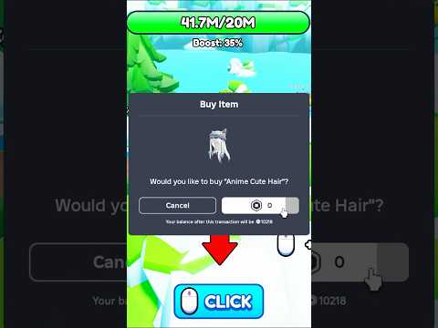 SNIPED #55/100 Anime Cute Hair #recommended #roblox #hairstyle #haircolor #freeugclimited #freeugc