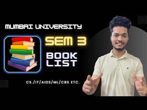 Semester 3 Complete Book List | CS, IT, AIDS, ML, CBS etc. | Mumbai University