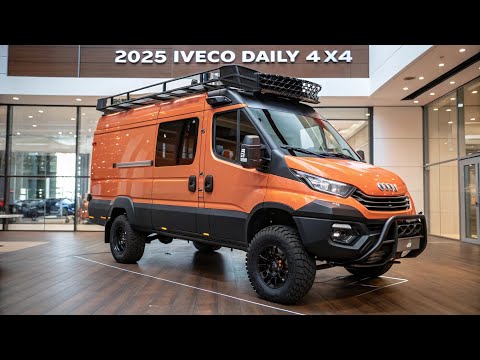 "2025 Iveco Daily 4x4 Camper Van – Your Home, Your Ride, Your Adventure!"🔥🚗🔥🚙🔥