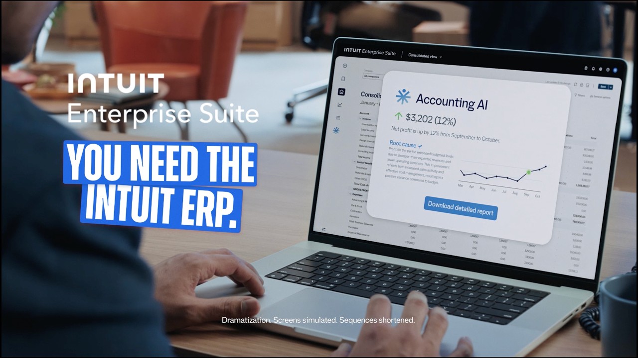 Intuit Enterprise Suite | Data Consolidation