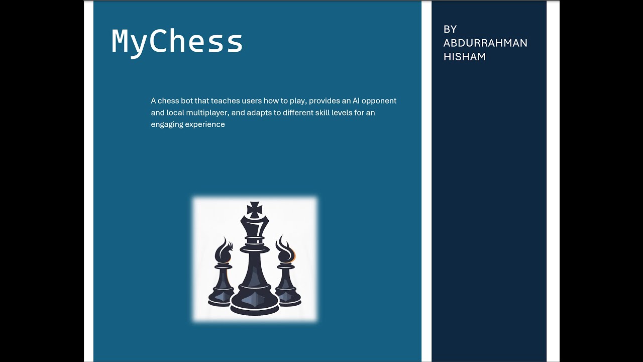 Chess NEA | Module 1 | Iteration 2 | Video 6 | Implementing text input