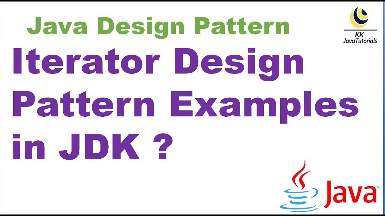 Iterator Design Pattern Examples in JDK ? || Design Pattern Interview Question