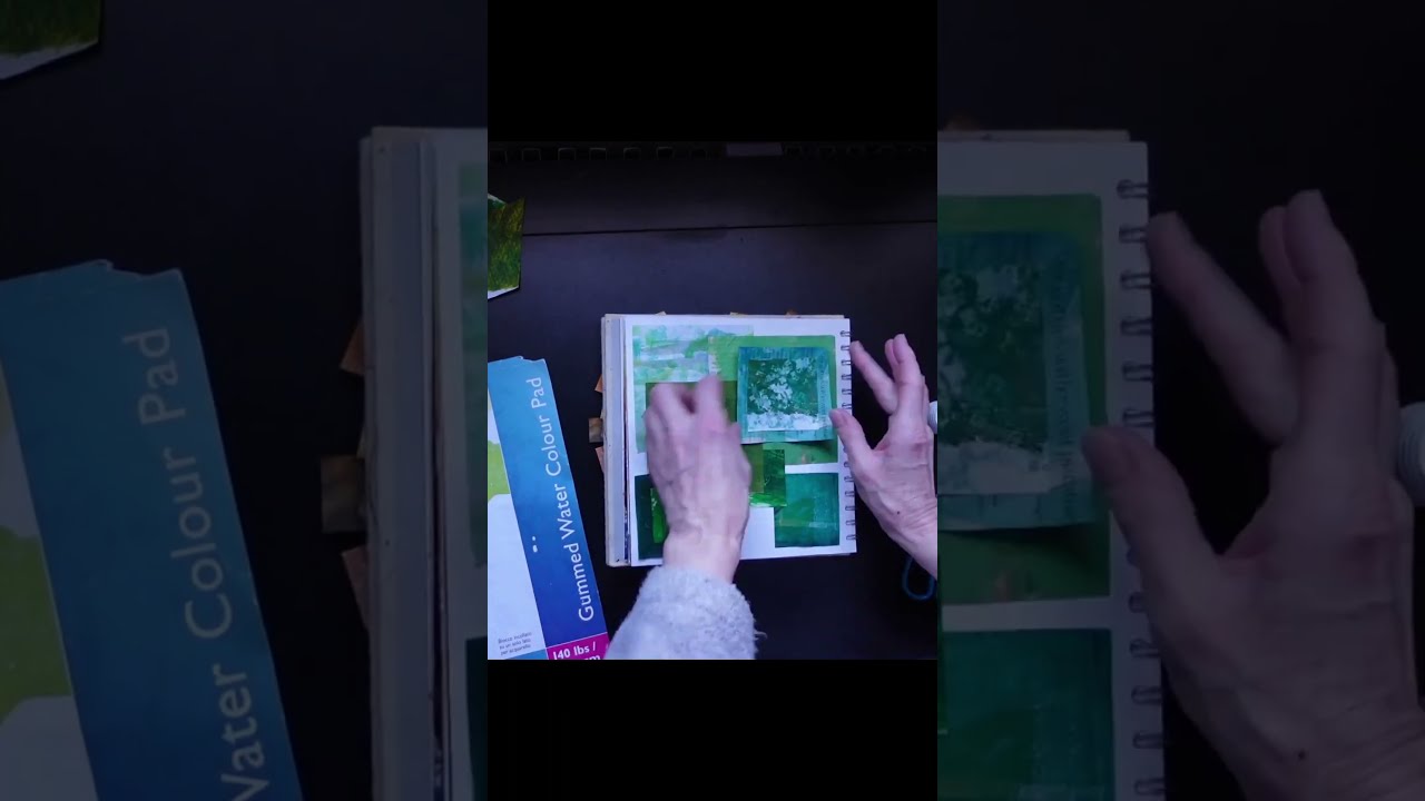 MonoSquares in Green for my 100 Day Project