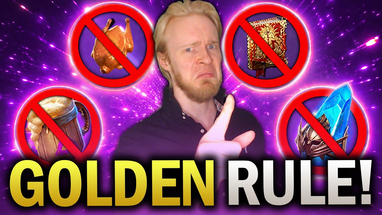 This is the GOLDEN RULE of Raid Shadow Legends (Seriously)