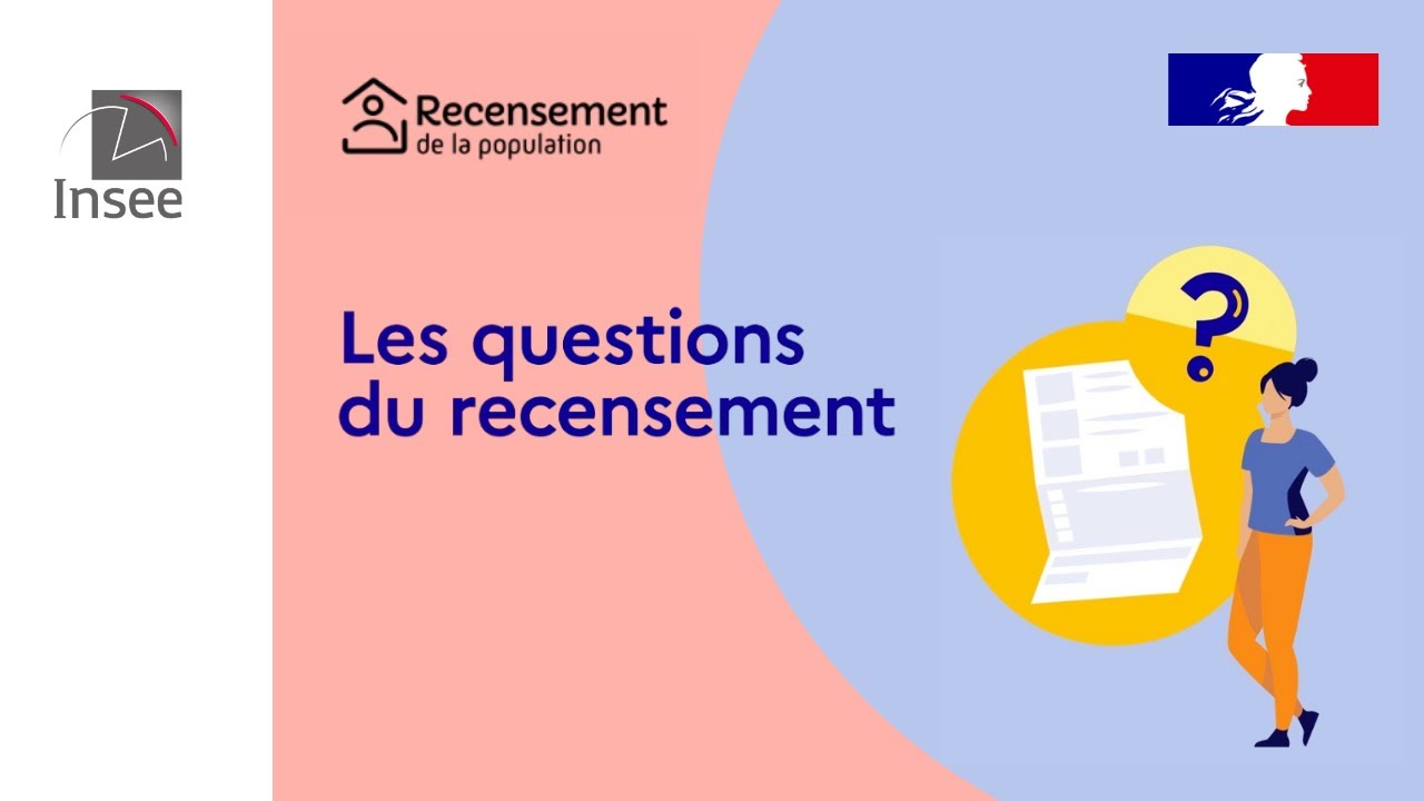 Les questions du recensement de la population