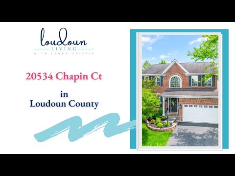 Loudoun Living with Laura Griffin | 20534 Chapin Ct, Sterling, VA 20165