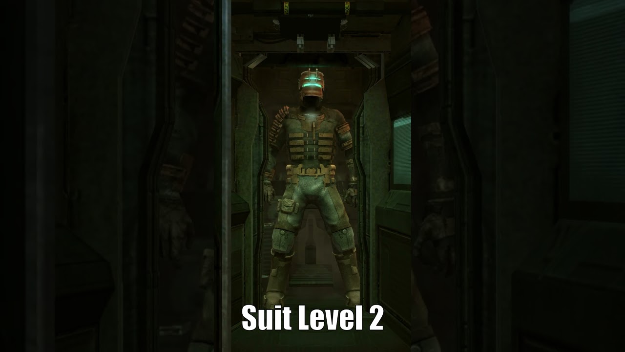 All suits in the original Dead Space (2008)