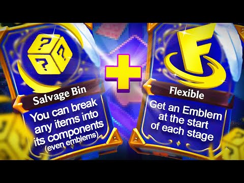 This Augment Combo BREAKS the Game (Salvage Bin + Flexible) | TFT Set 12 PBE Gameplay