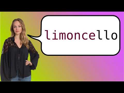 How to say 'limoncello' in French?