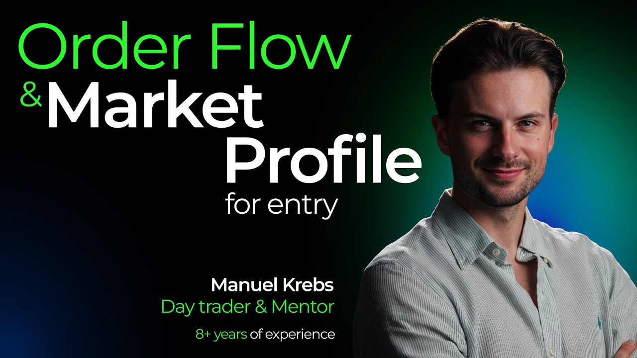 How to Find Entry Points using Market Profile & Order Flow