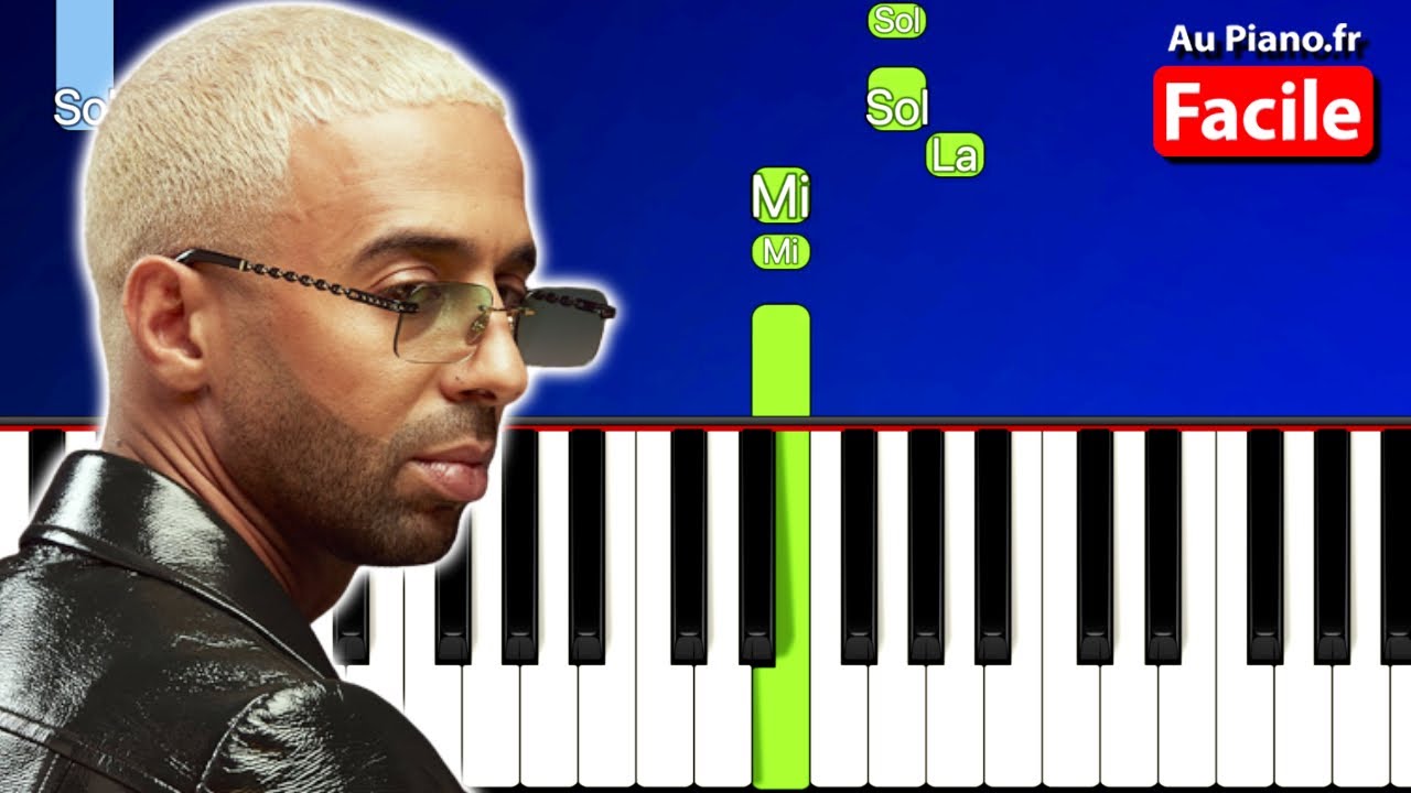 NAPS - C'est carré le S (feat.Gazo, Ninho)-Piano Cover Tutorial Instru ...