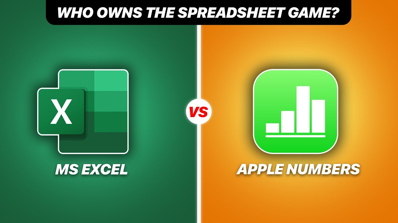 Excel or Numbers? The BEST Spreadsheet App for Mac!