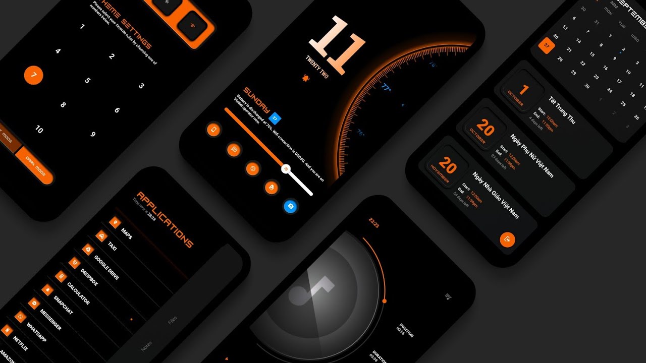 Theme Hub for KLWP - Theme #1