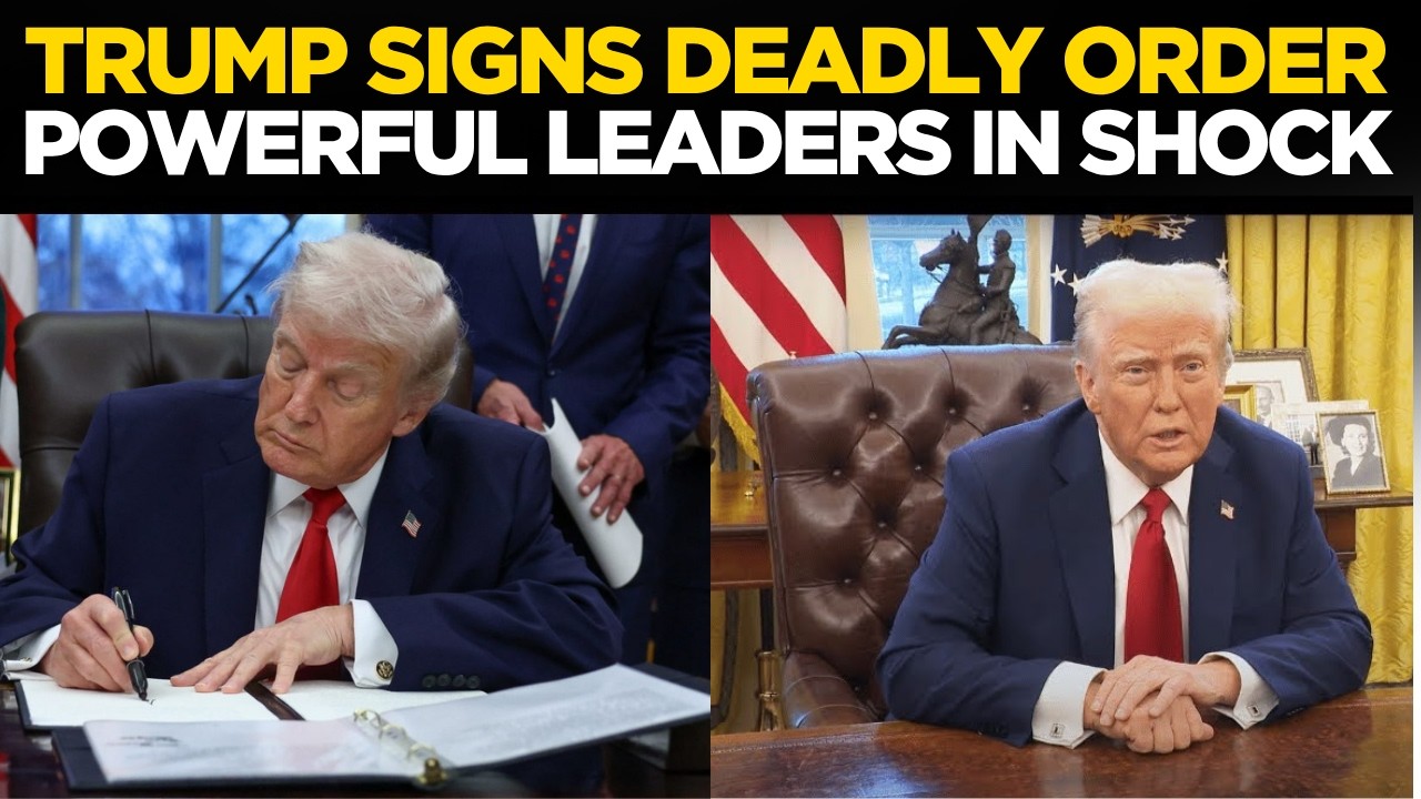 Donald Trump LIVE | Donald Trump's Big Announcement | Trump's Final Ultimatum To Iran | US-Iran War