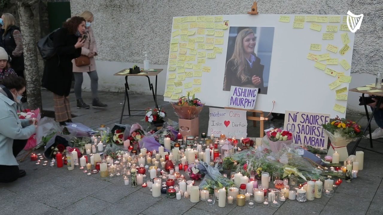 'She was loved and adored' - Thousands gather in Tullamore to mourn tragic death of Ashling Murphy