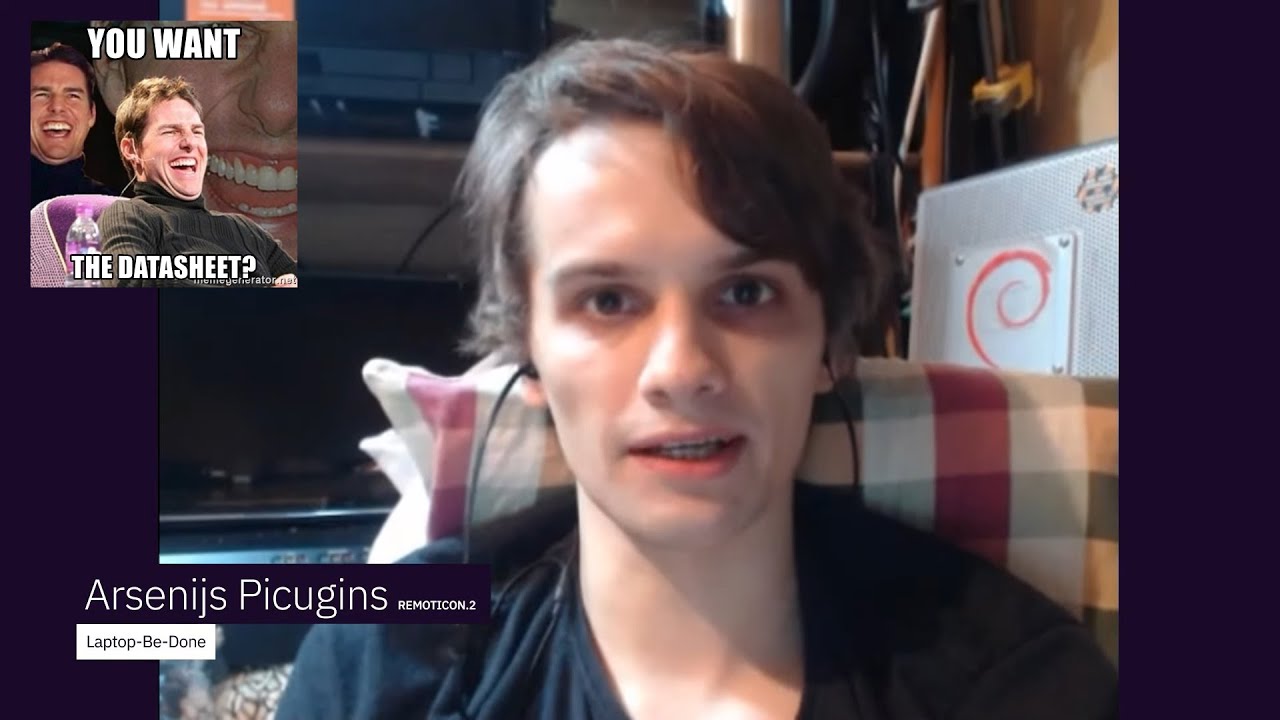 Remoticon 2021 // Arsenijs Picugins Tears Apart Your Laptop