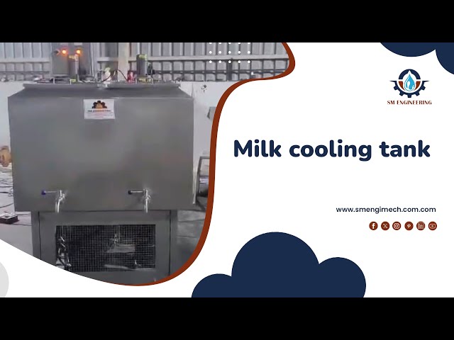 MILK cooling - SM Milk Cooling Tank Manufacturer from Ahmedabad
