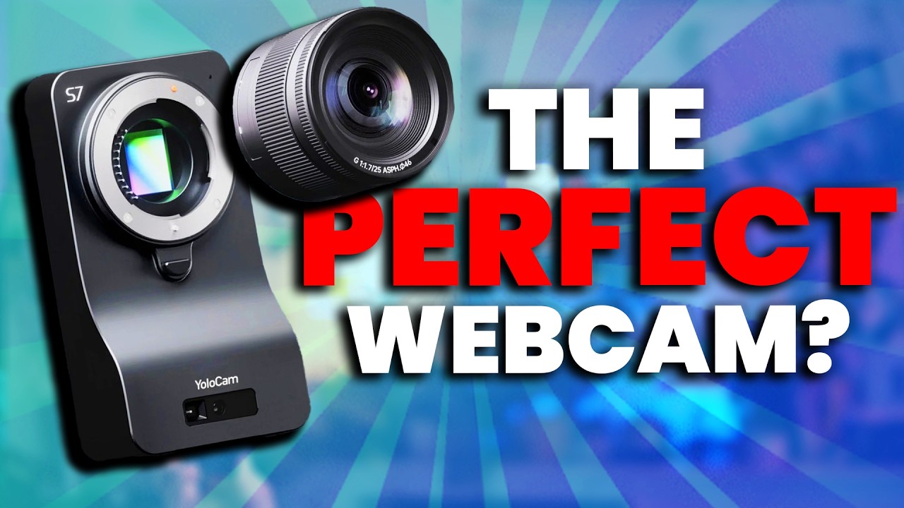 Finally, A Webcam With REAL Camera Quality