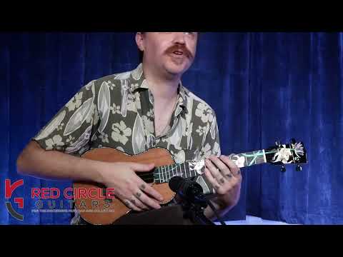 MJ Franks 14T Tenor Ukulele Koi Fish #1 Custom Craig Lavin | Reverb