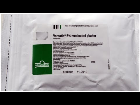 Lidocaine Plaster - Lidocaine Topical Patch 5% Latest Price ...
