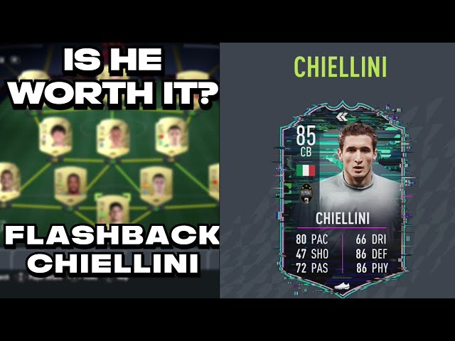 Giorgio Chiellini Flashback card SBC FIFA 22