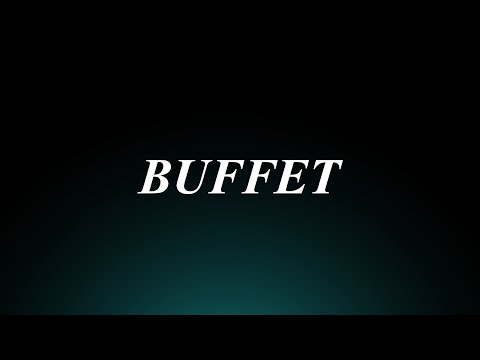 Learn How to Pronounce 'Buffet'! Correctly (Food Term Pronunciation)