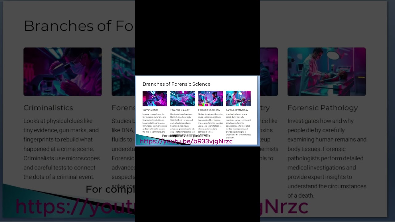 Introduction to Forensic Science