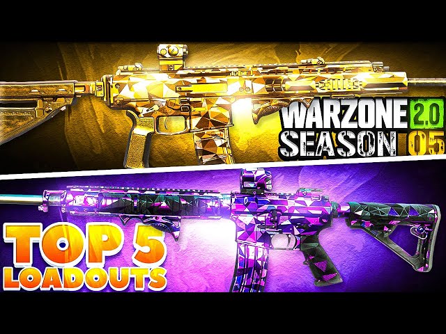 Top 5 meta Assault Rifles to use in Warzone 2 Ranked