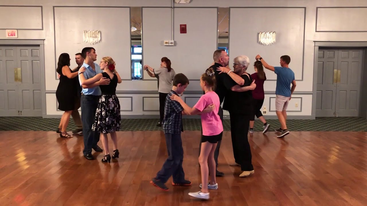 Foxtrot Dance Basic Steps Demo