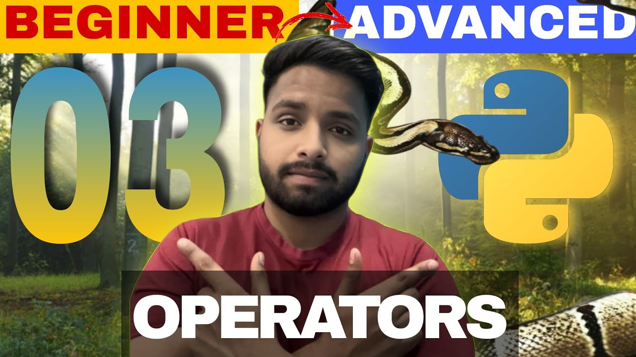 Python Operators Explained | Arithmetic, Logical, Comparison, Assignment & More!