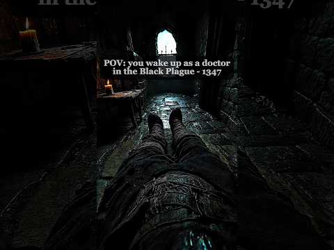 The Cursed Year: 1347 | A Plague Doctor’s Fate ☠️🤯 #DarkHistory #AI #EpicStorytelling #HorrorShort