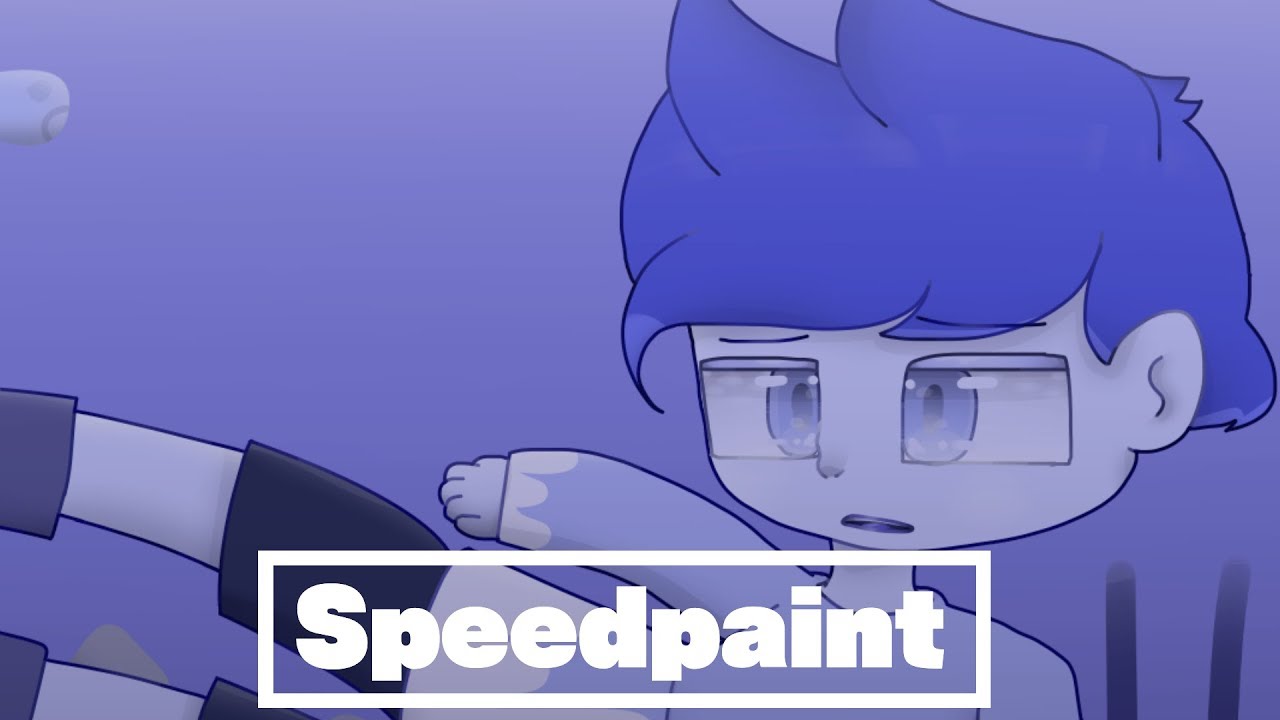 Drowning I Oc I Rainbow week event (6) Speedpaint