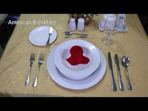 Table Set-up | Table D'hote | American Ala carte | French | Russian TESDA| Food and Beverage NC II