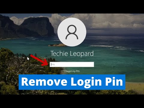 How to Remove PIN from Windows 10 | Easy Method