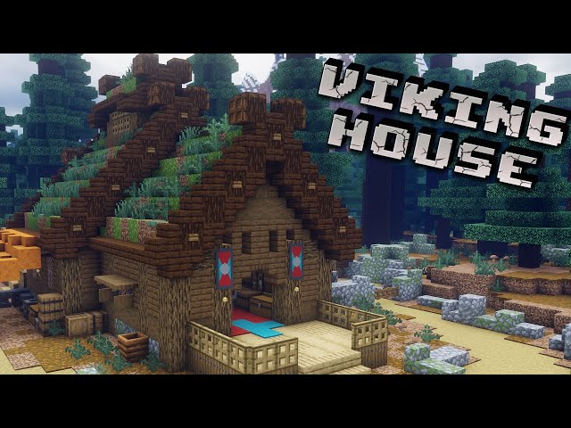 Large Viking House Minecraft Map