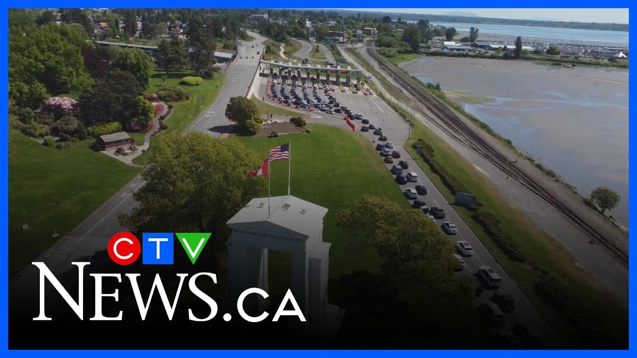 B.C. border crossings to Washington plunge