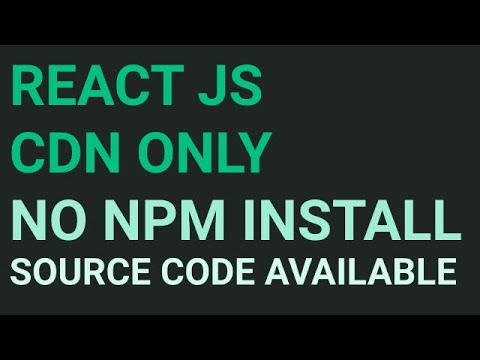 React Router 6 with no npm install cdn only