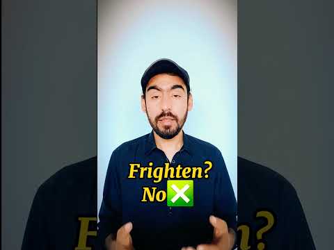Can you pronounce Frightened? #spokenenglish