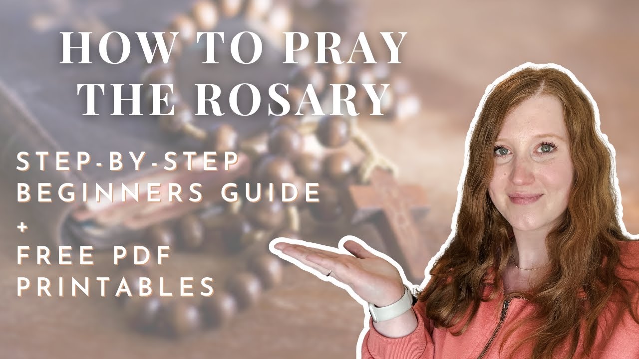How to Pray the Rosary Step-by-Step | Very Simple Guide + Free Resource!