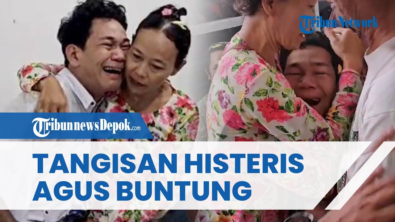 TANGISAN HISTERIS Agus Buntung usai Resmi Jadi Tahanan Lapas, Minta Agar Jadi Tahanan Rumah ...