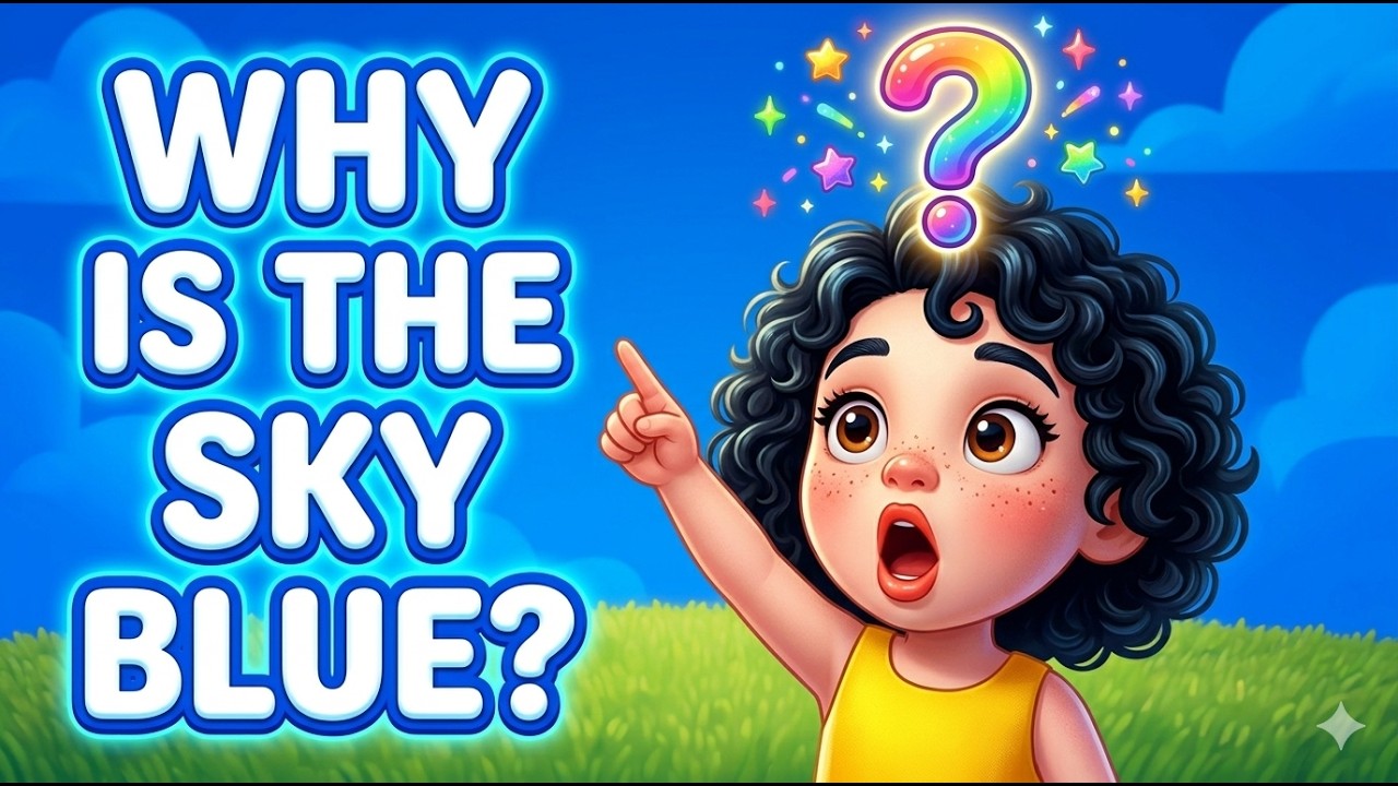 Why Is the Sky Blue? 🌈 Easy Science Explained for Kids | The Why Club