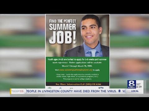 Summer jobs for Rochester youth