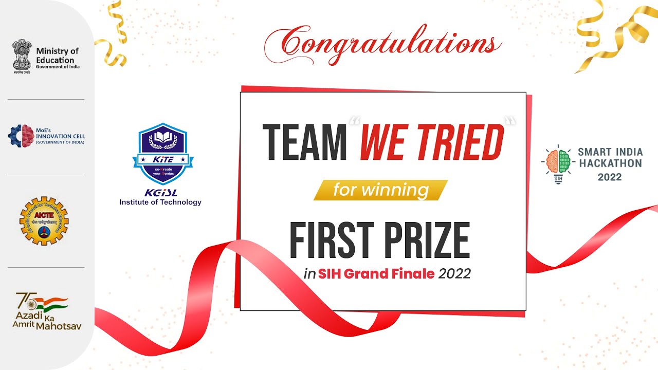 Smart India Hackathon 2022 Winners