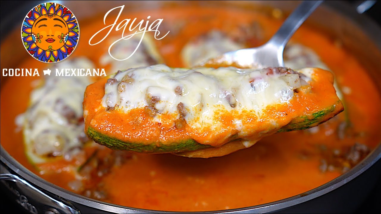 Calabacitas Rellenas Gratinadas