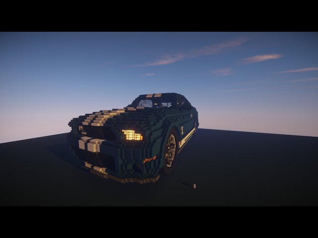 Ford Mustang Shelby GT500 Minecraft Map