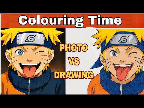 Epic Naruto Drawing | Iconic Anime Artwork Creation #Naruto