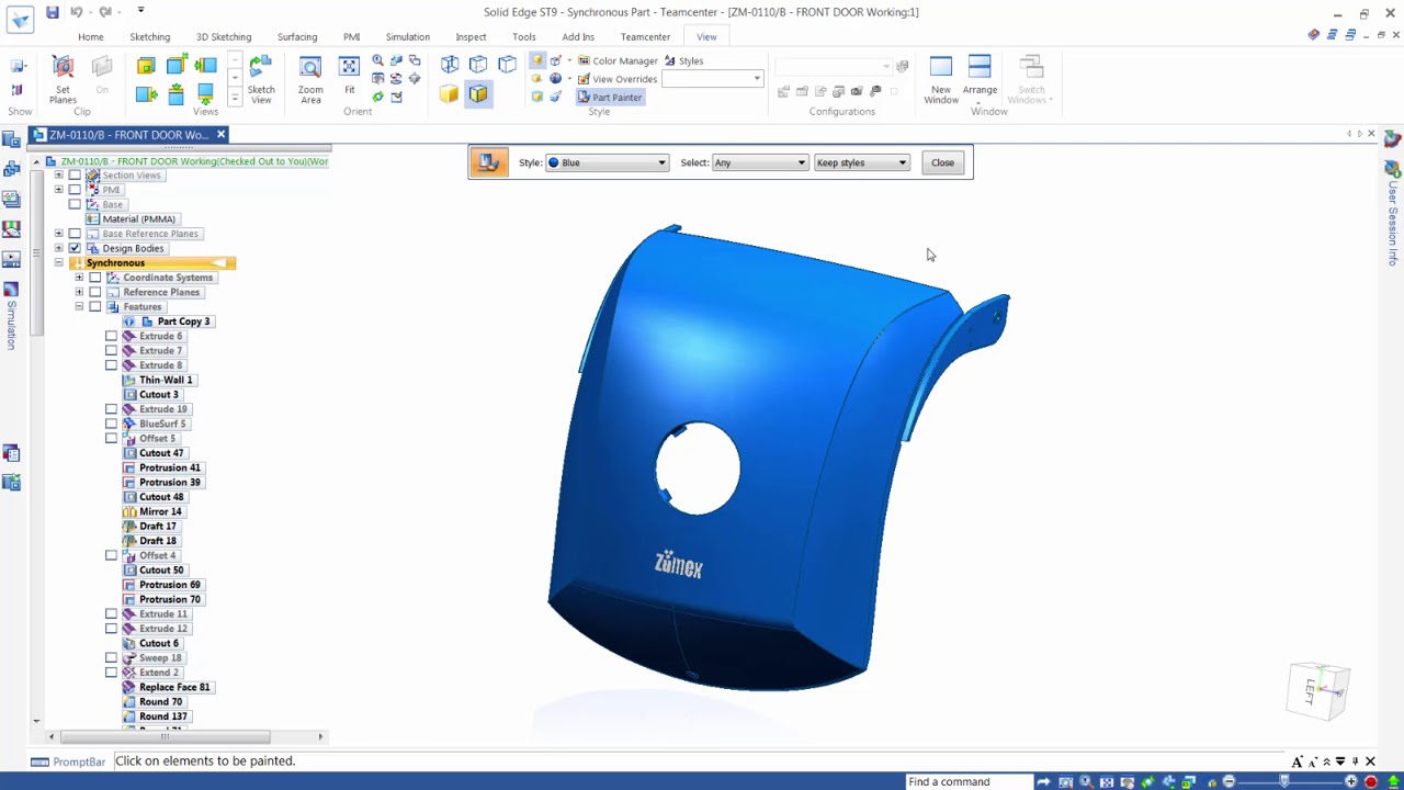 Teamcenter Product Data Management PDM in Solid Edge ST9 - Shubban Technologies - 79049 69667