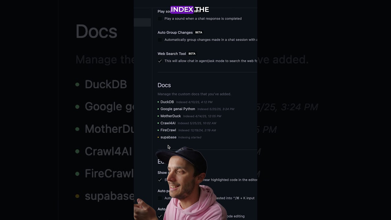 Make Cursor Smarter with Docs